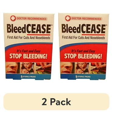 Nampons™ Fast-Acting Nose Strips, 6 pack - Hypoallergenic with Clotting ...