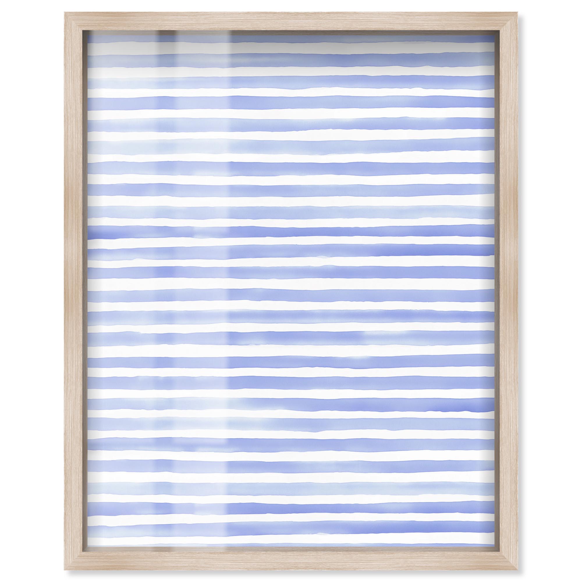 Bleeding Blues Shadowbox Print Blue Abstract Art by Art Remedy, Blonde ...