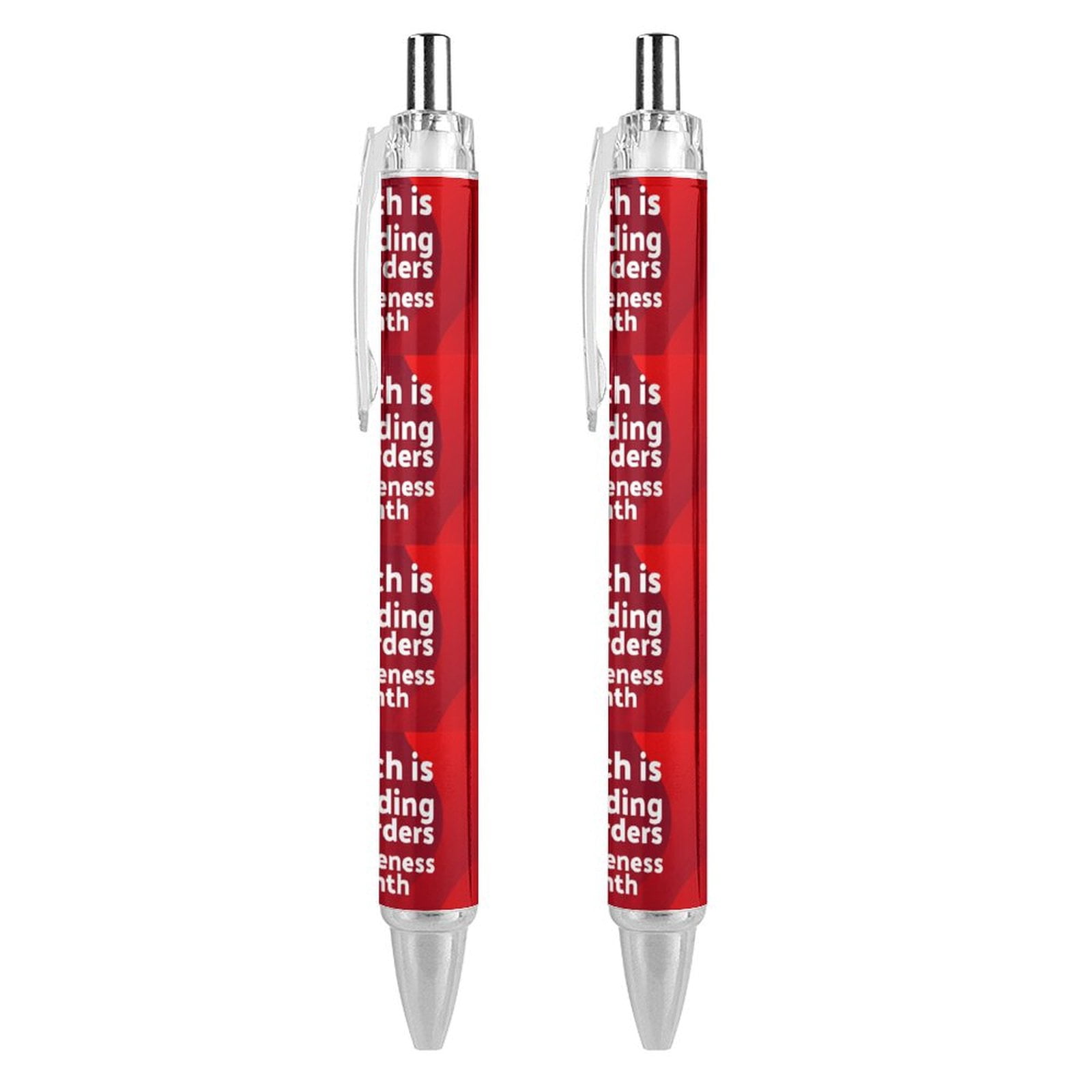 Bleeding Disorders Awareness Month Ballpoint Pen Retractable Pens Black ...