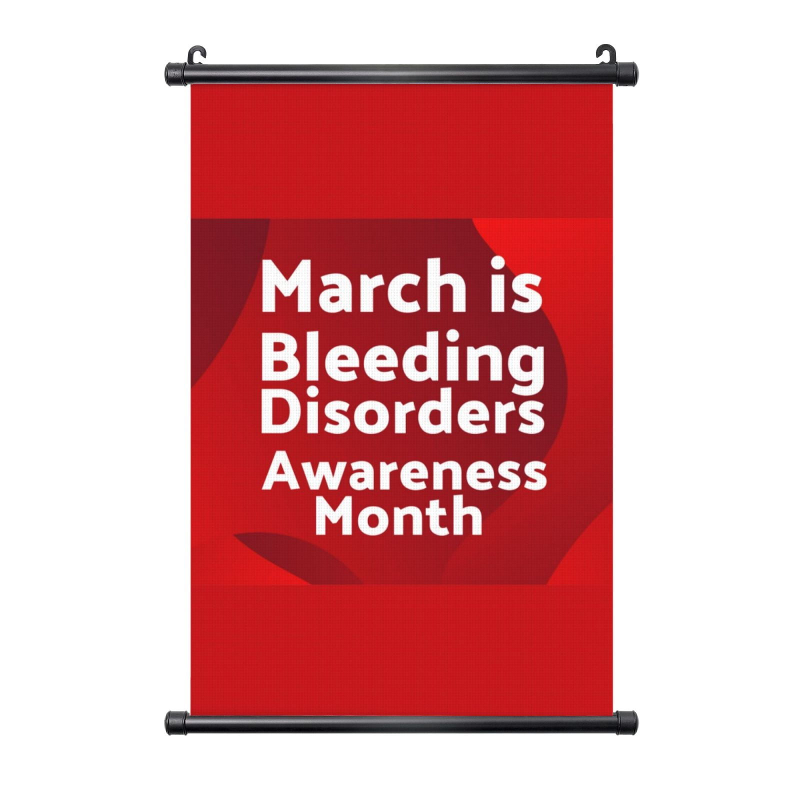 Bleeding Disorders Awareness Month Poster Wall Art Banner Backdrop ...