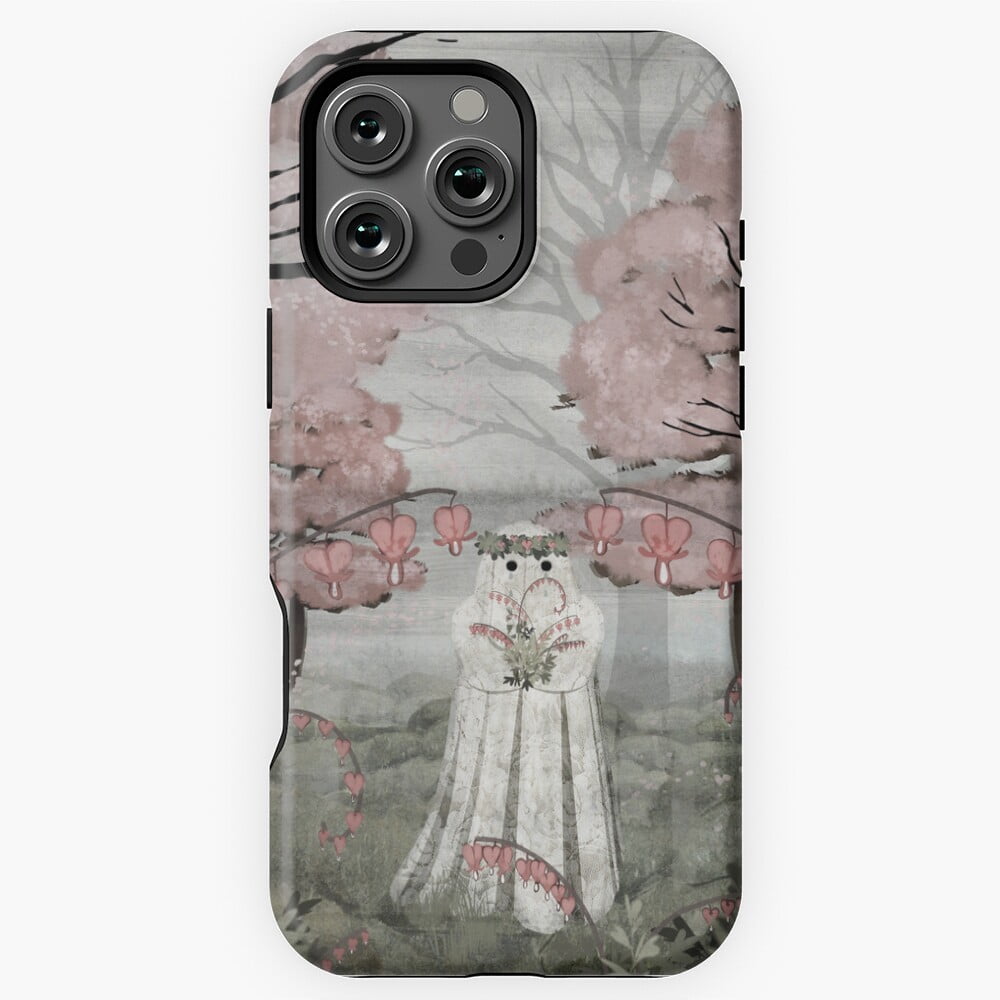 Bleeding Heart Sad Gothic Art Phone Case for iPhone 16 15 14 13 12 11 ...