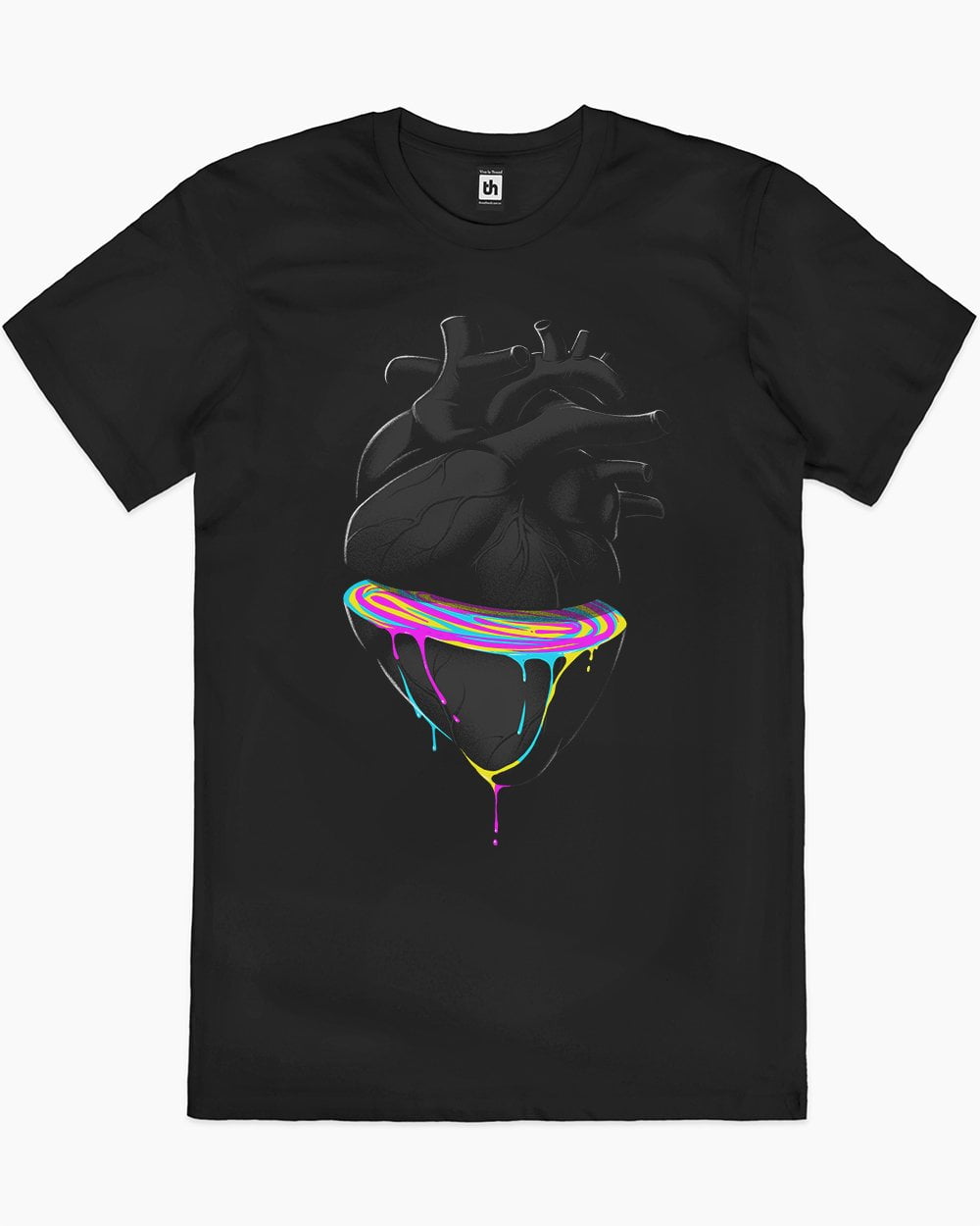 Bleeding Heart T-Shirt Australia Online colour_black - Walmart.com