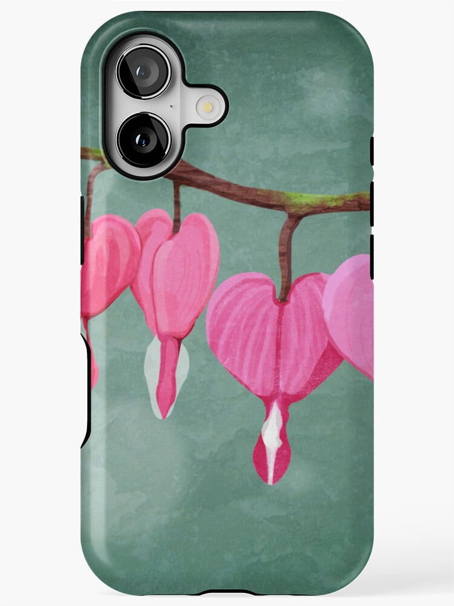 Bleeding Hearts Floral Poetic Romantic Pattern Phone Case for iPhone 11 ...