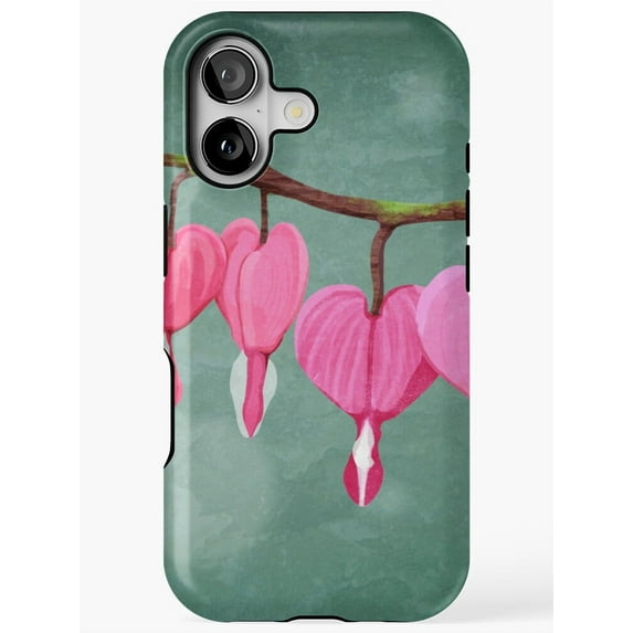 Bleeding Hearts Floral Poetic Romantic Pattern Phone Case for iPhone 11 ...