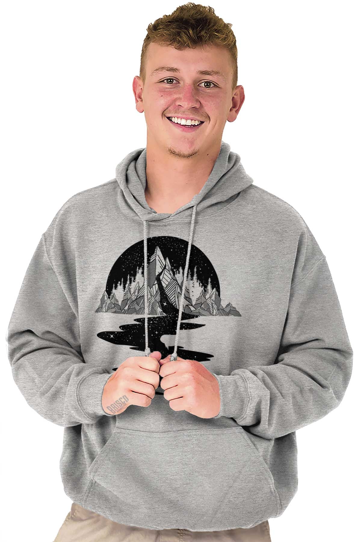 Bleeding Mountain Symbolic Spirit Unisex Plus Size Hoodie Brisco Brands ...