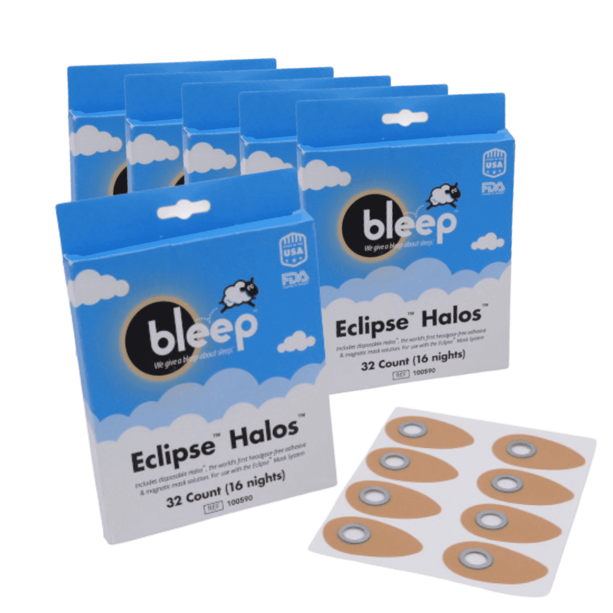 Bleep Eclipse Halos MagSeal Ports for Eclipse Frame | One-Size-Fits-All | Surgical Grade ...