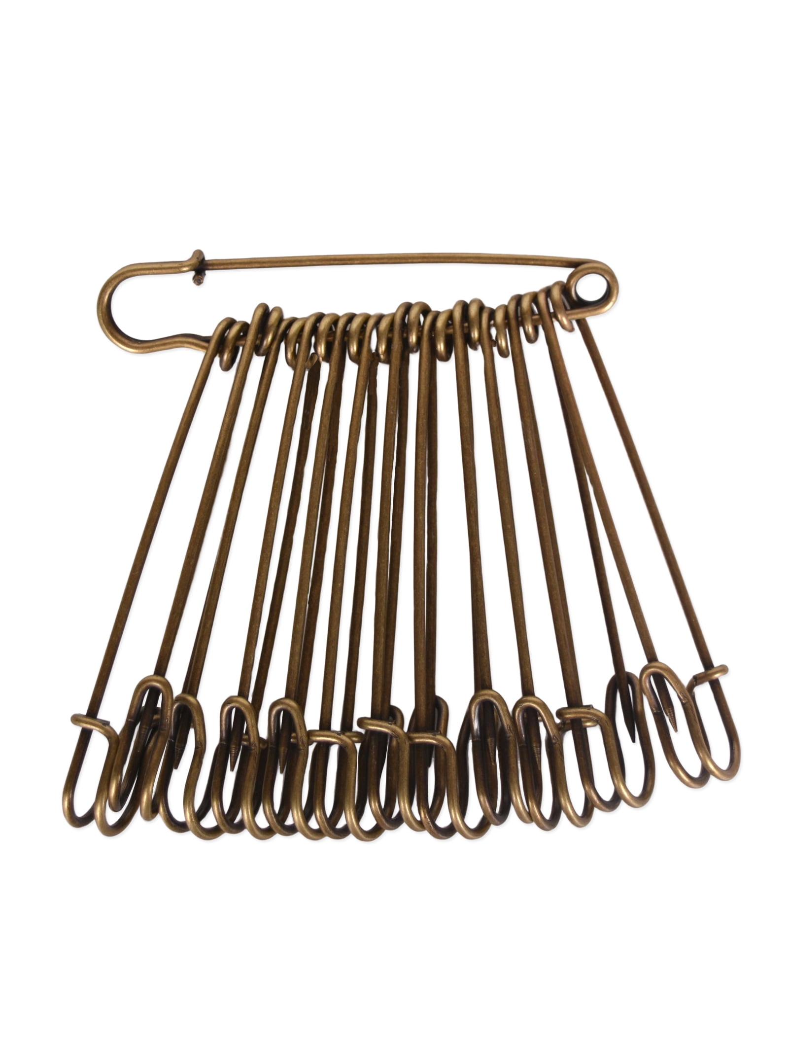 Bleiou 50 Pcs Large Safety Pins 4" Heavy Duty Extra Large Safety Pins ...