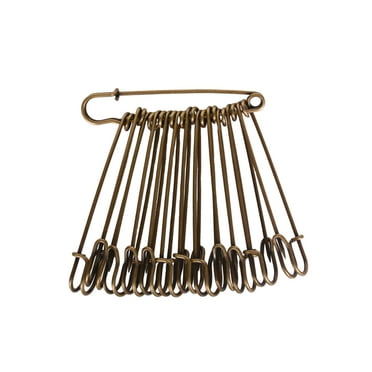 Safety Pins Heavy Duty Large Safety Pins Steel 50 Pcs for Blankets ...