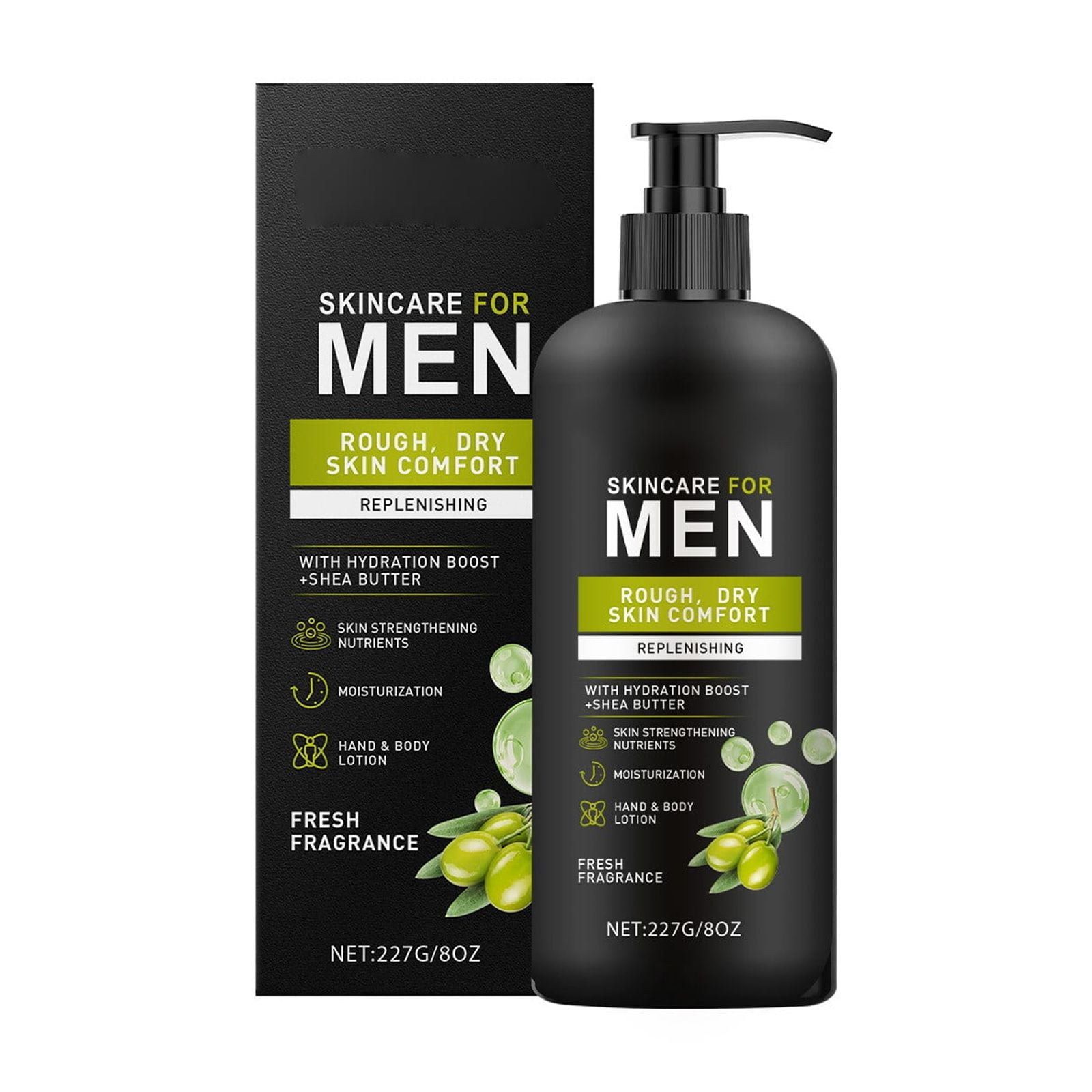 Blekii Beauty & Personal Care Oil Men's Body Lotion Firmness Improves ...