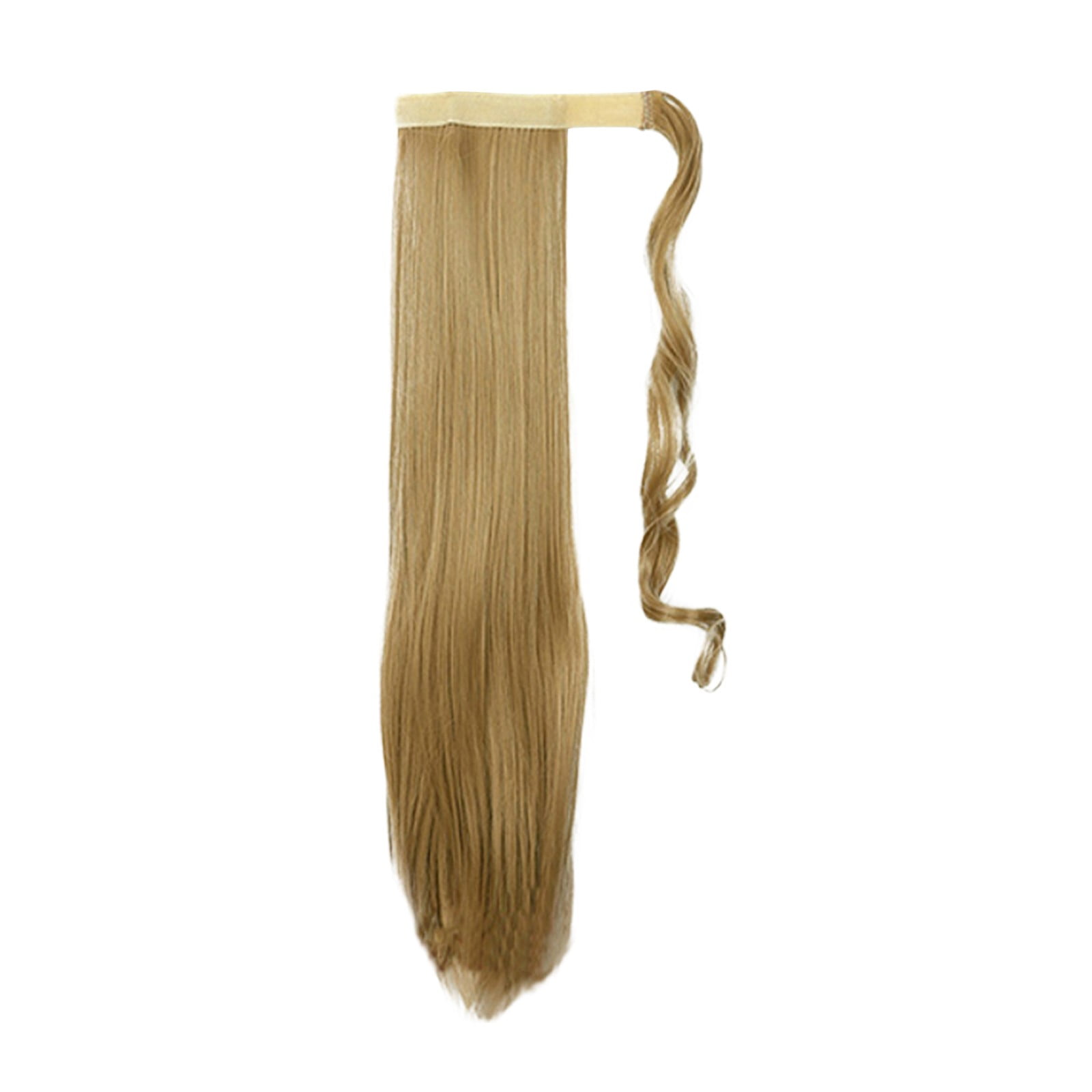 Blekii Clip in Ponytail Extension Wrap Around Straight Hair for Women ...