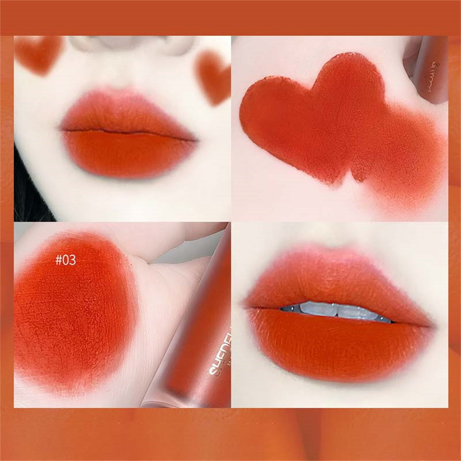 Blekii Color Lipstick Lip Tint Makeup Long Lasting Waterproof Velvet ...