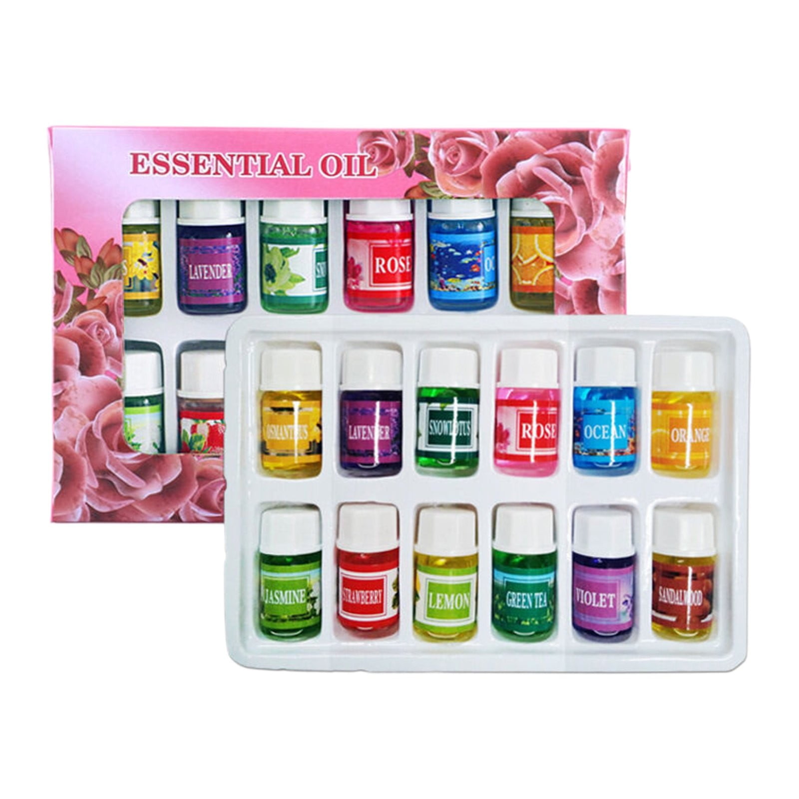 Blekii Essential Oils 12 Sticks 3Ml Water Soluble Oil Persistent Body ...