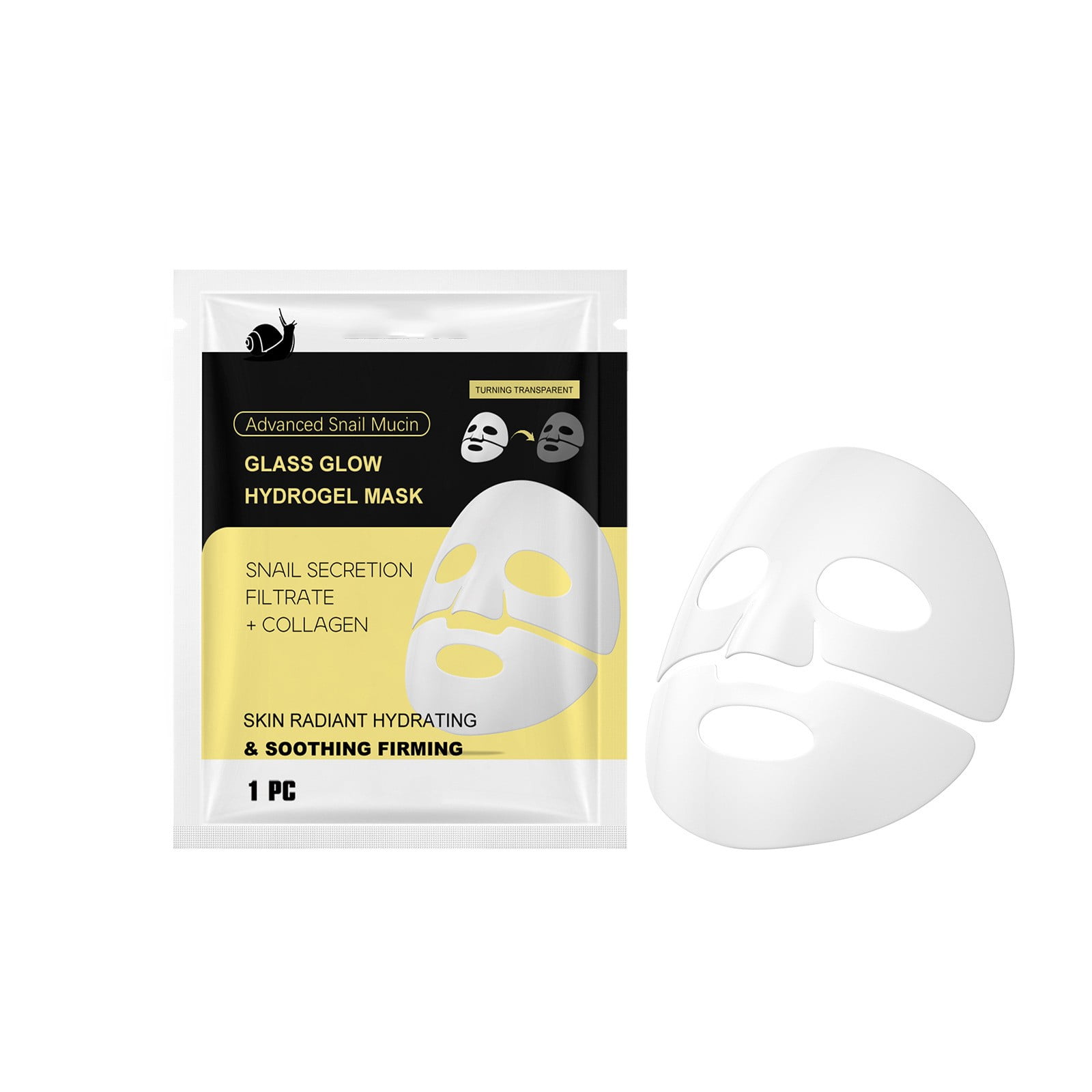 Blekii Face Masks Skincare 2Ml Advanced Mucin Glass Glow Hydrogel ...