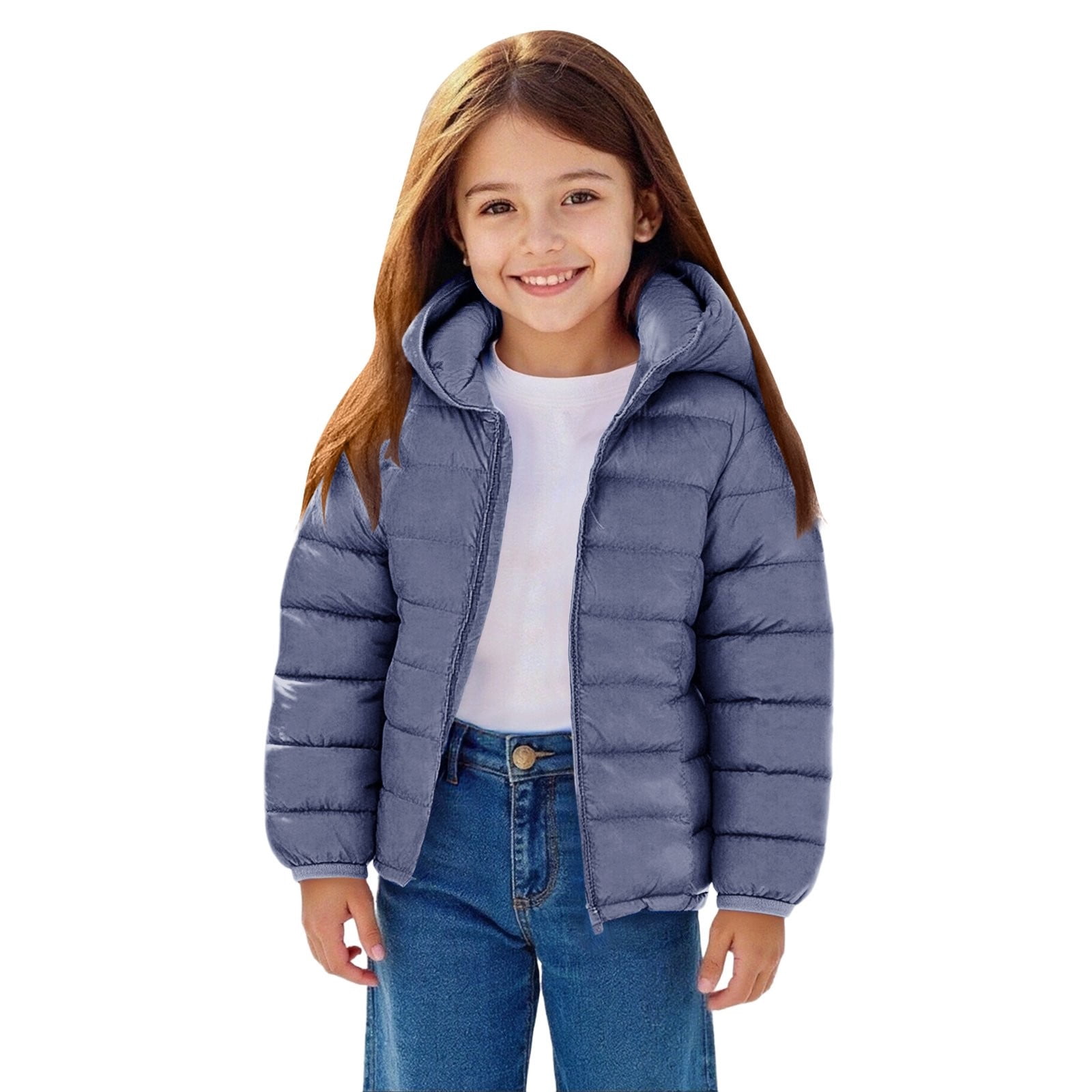 Blekii down Like Winter Jacket, Kids Lightweight Hooded Puffer Coat ...