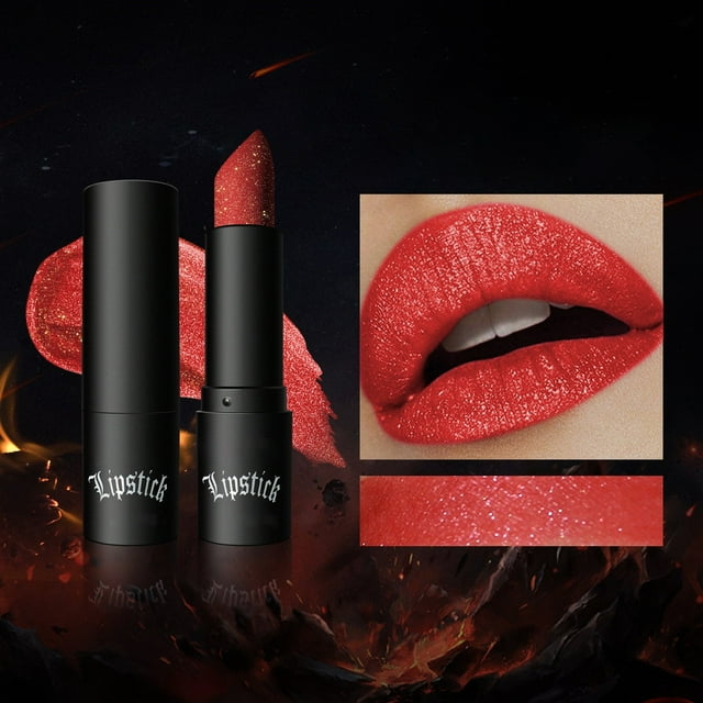 Blekii Lipstick Glitter Metallic Colors Lipstick 7 Colors Long Lasting