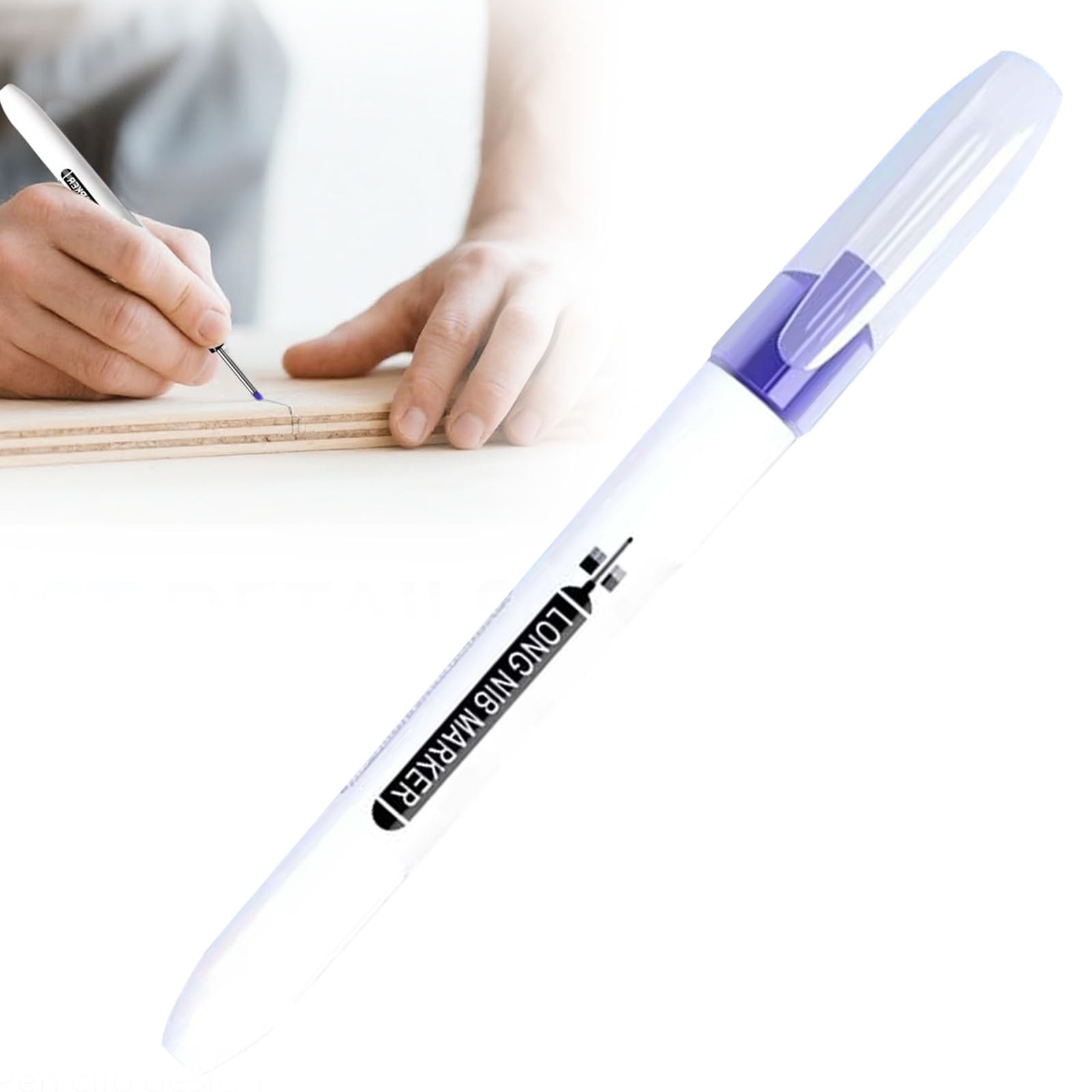 Blekii Long-Head Deep Hole Markers – 2ml Oily/Scratch-Resistant Pens ...