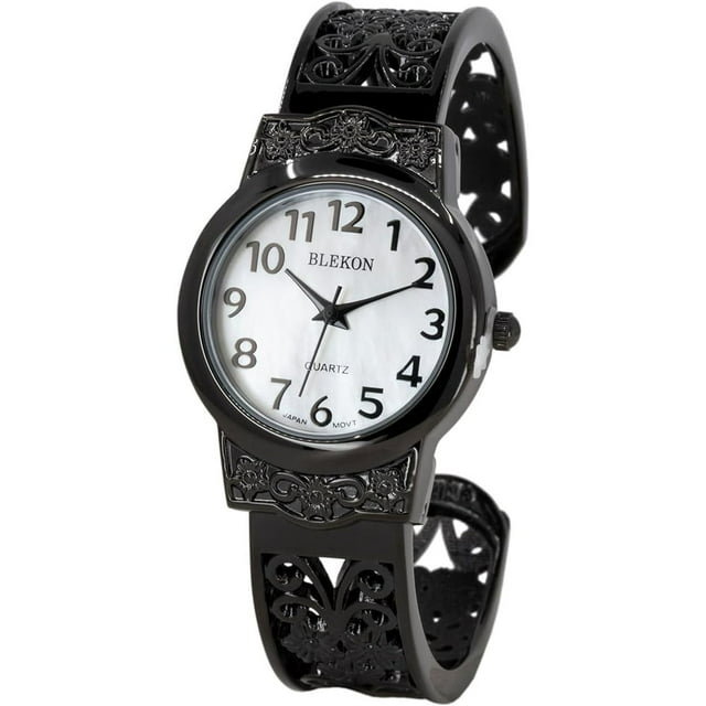 Blekon Collections Japanese Quartz Women's 28mm Case Elegantly Designed ...