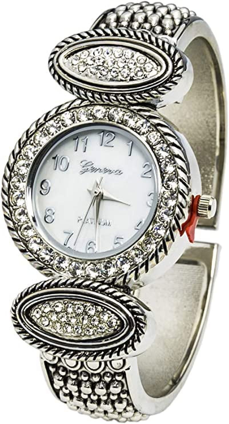 Blekon Collections Japanese Quartz Women's 30mm Case Crystal ...