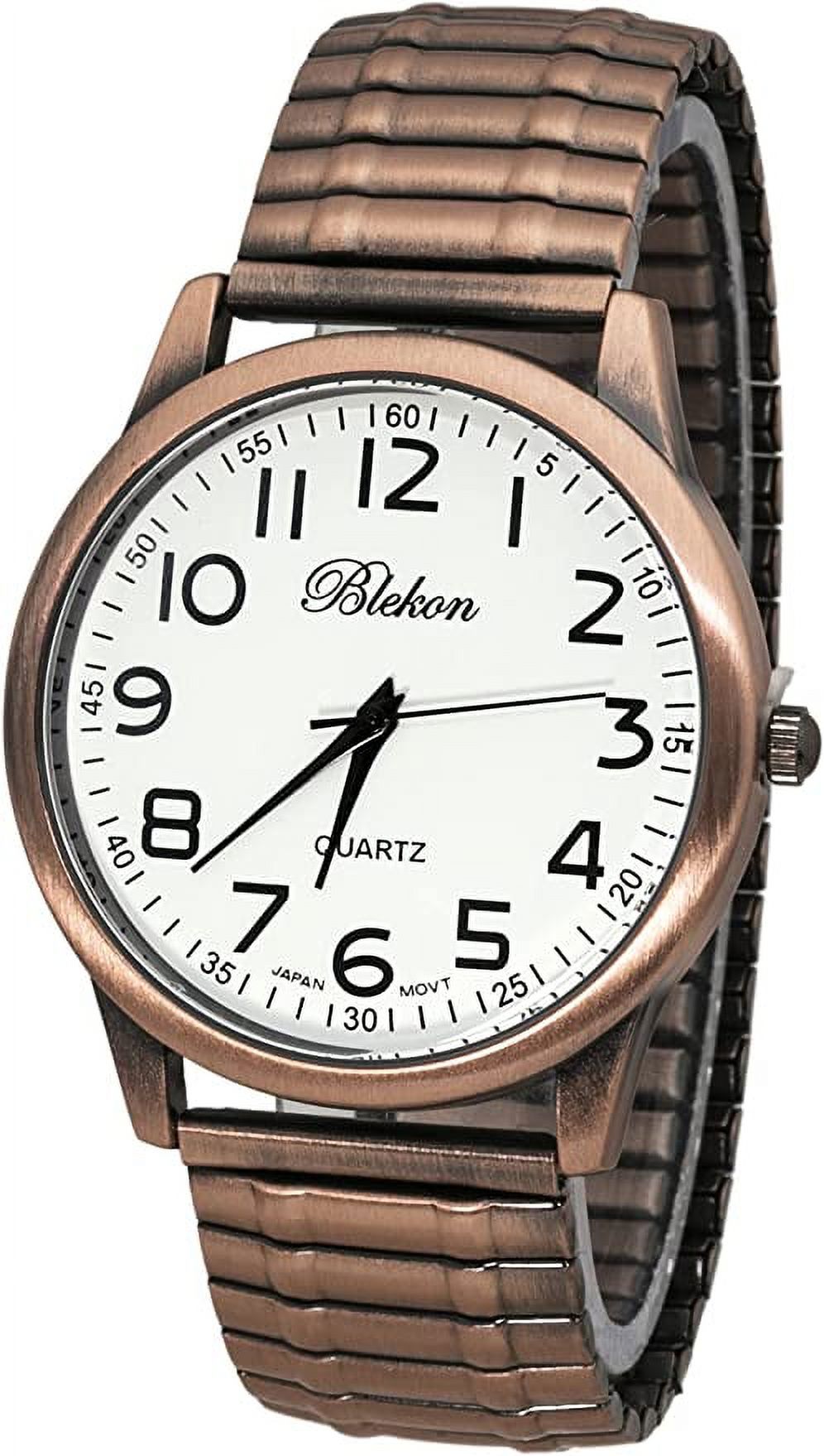 Red super large face stretch band fashion watch - Walmart.com