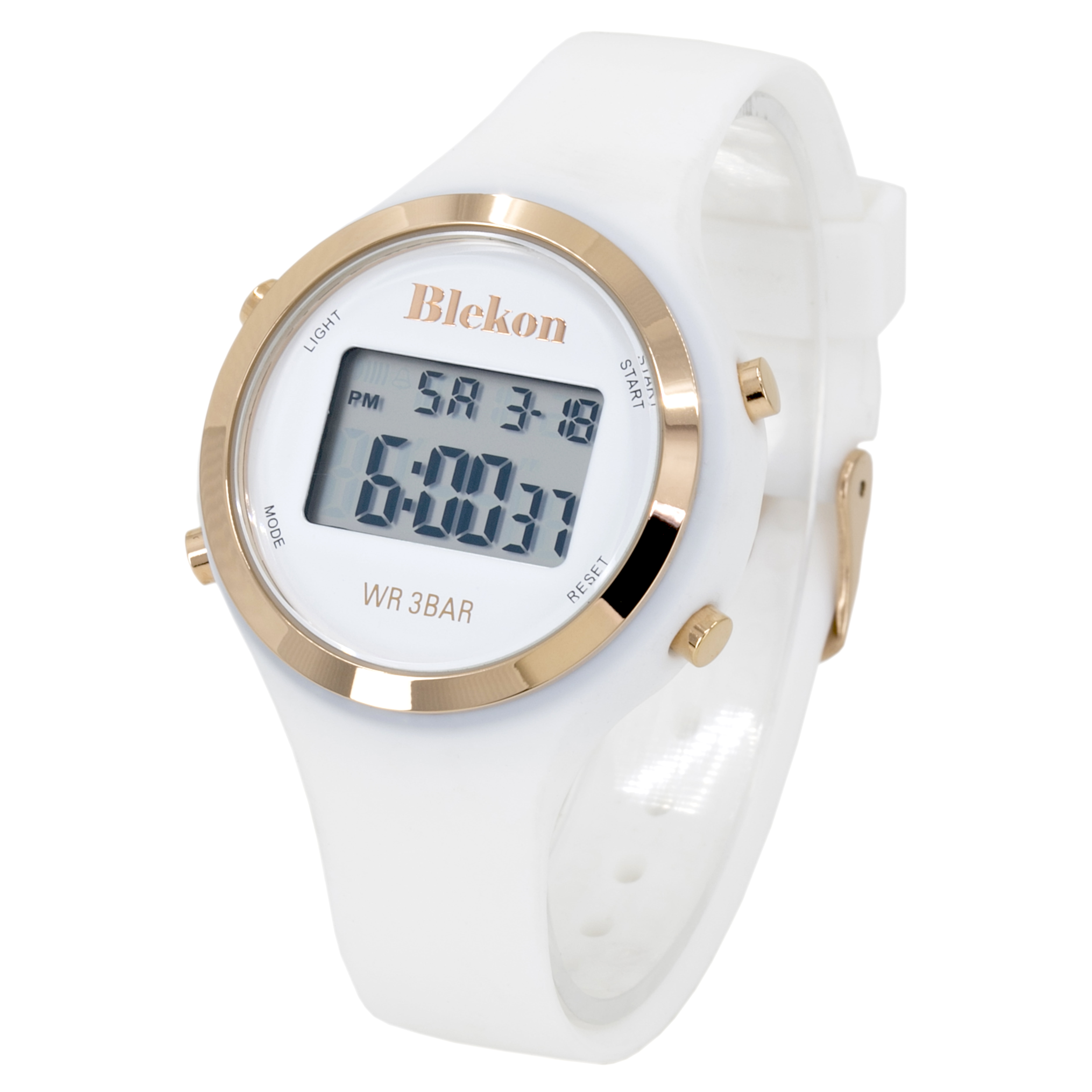 Blekon Original Women's Digital Sports Watch - LED Stopwatch, Alarm ...