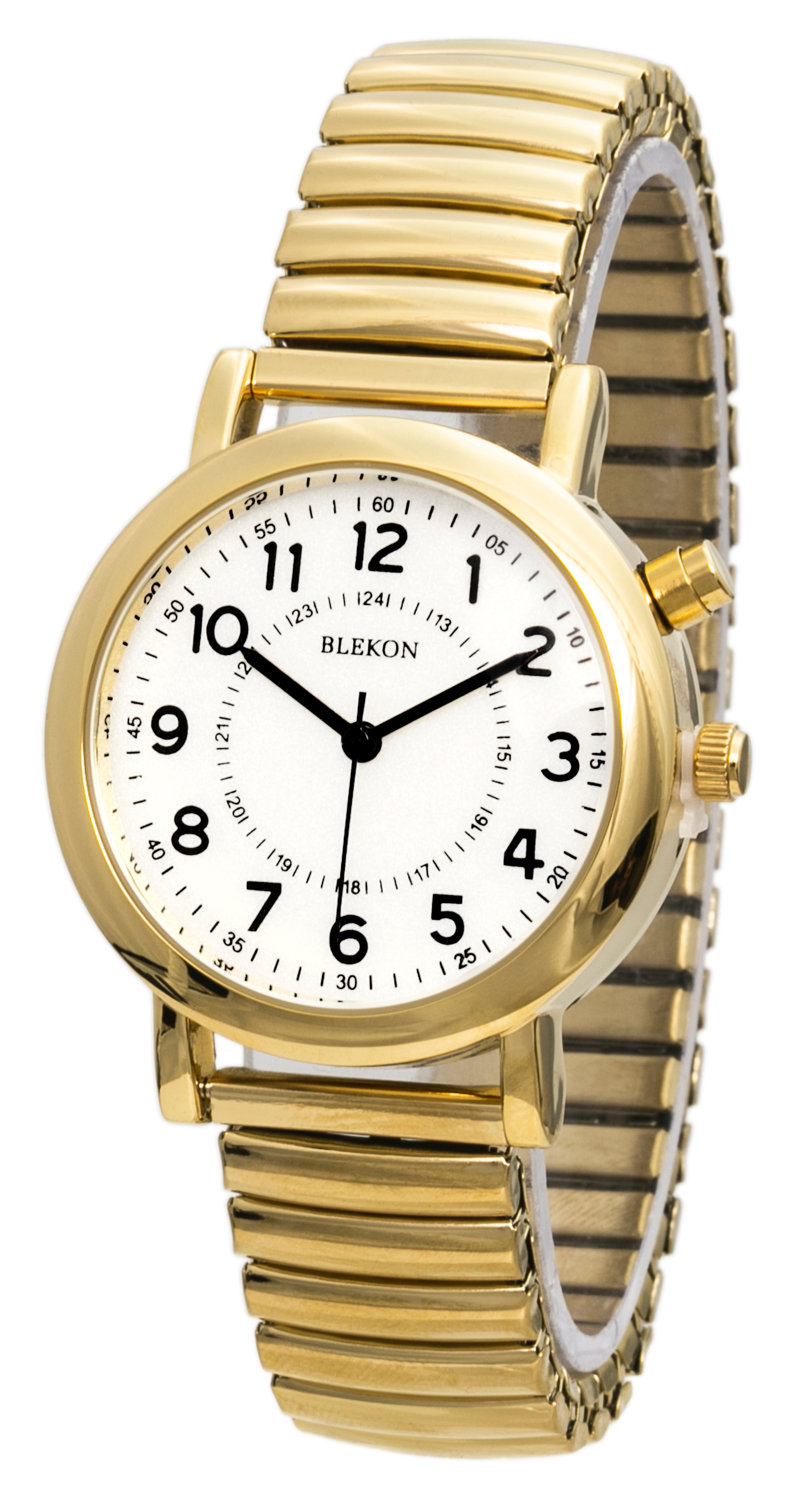 Blekon Women's Original Light Up Dial Analog Watch, 33mm Golden Case ...