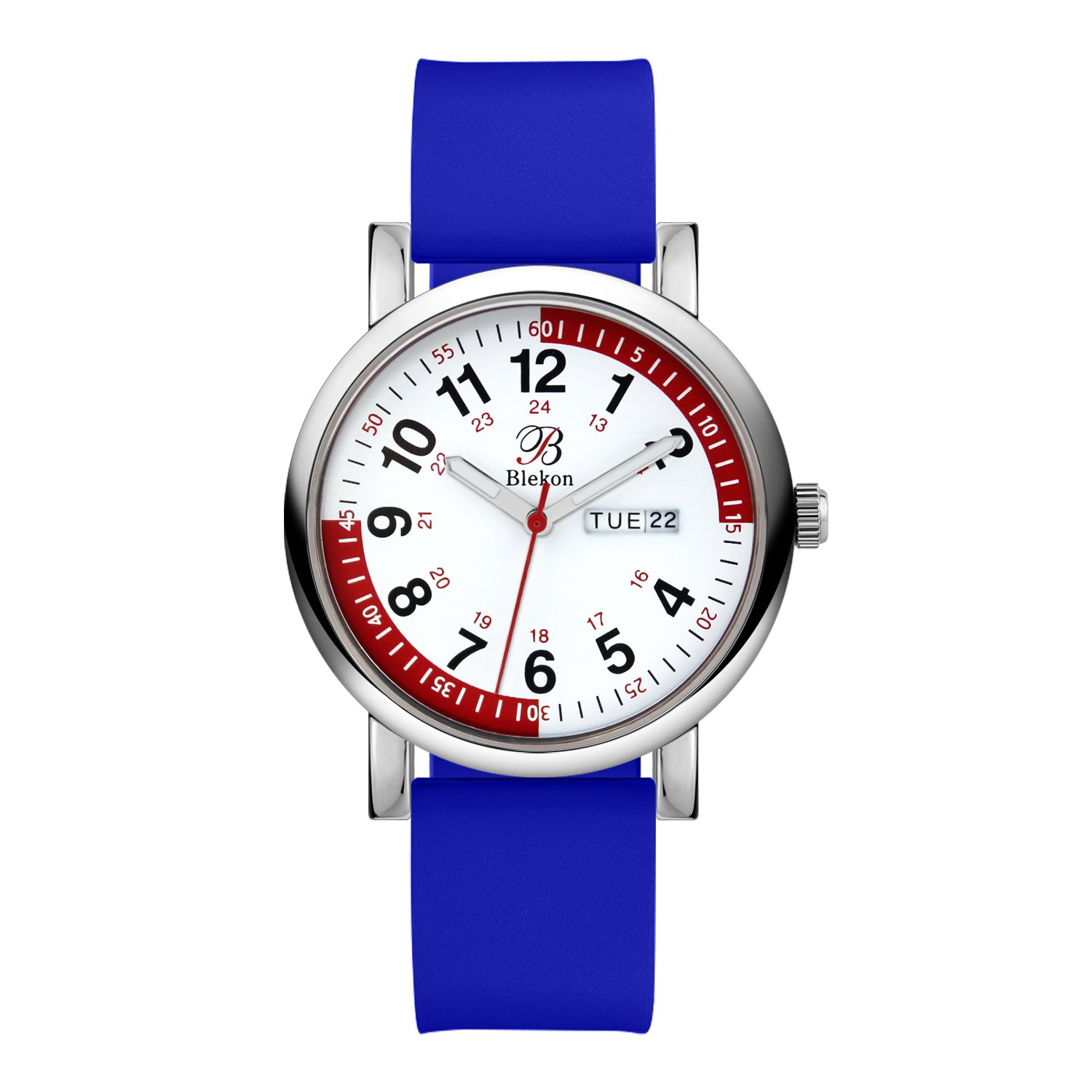 Blekon Original Scrub Colors, Pulsometer, Easy Read, Date, Water ...