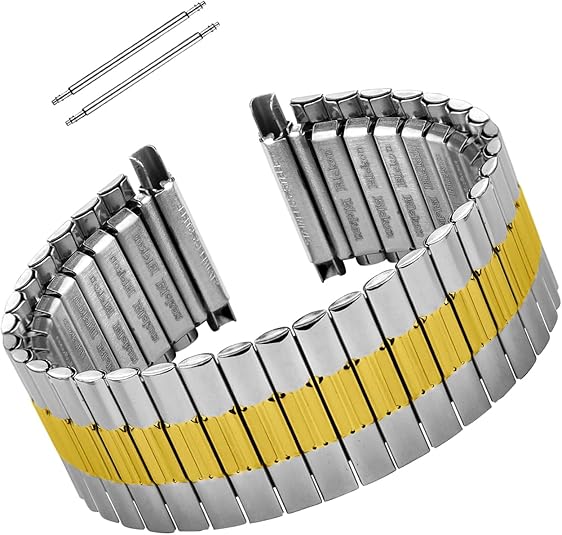 Blekon Original Stainless Steel Stretch Watch Band – Flexible Expansion ...