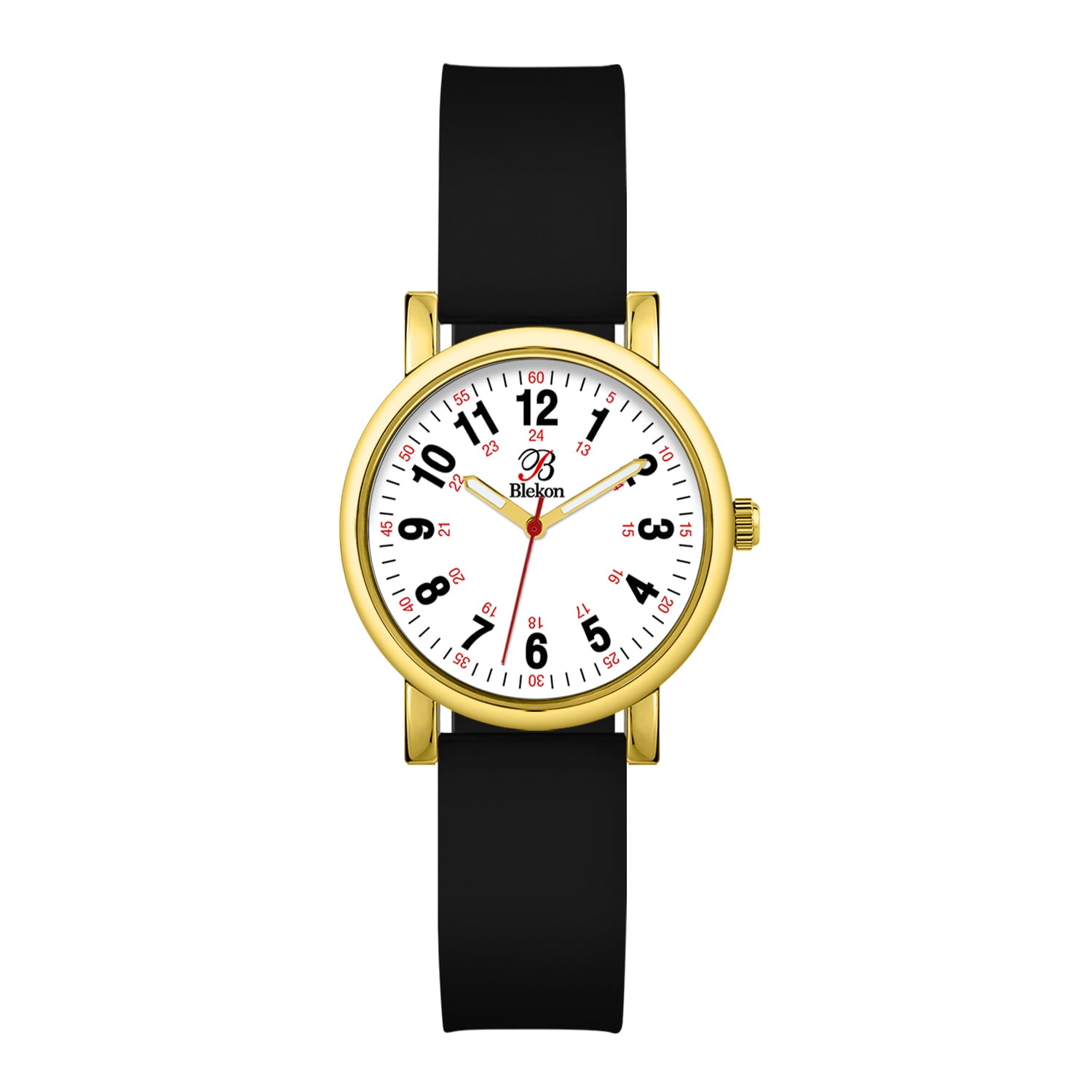Blekon Original Women Adult Watch for Medical Students Silicone Band ...
