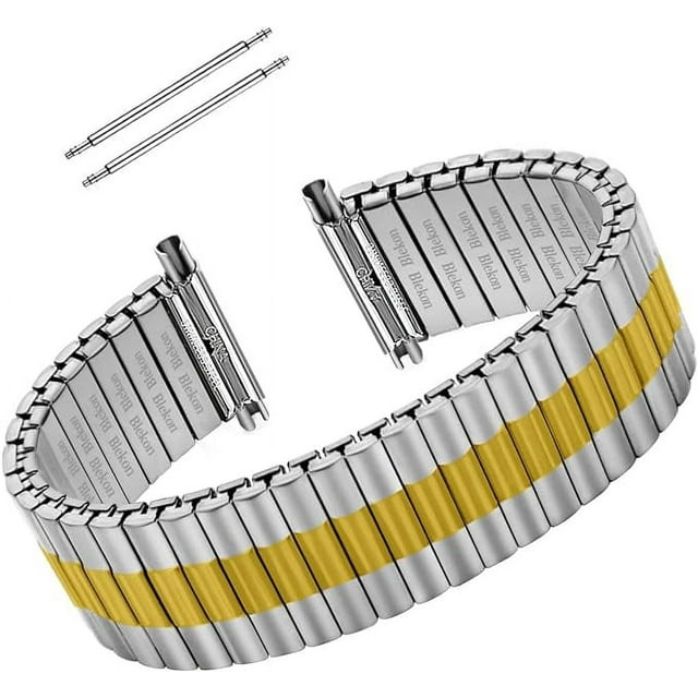 Blekon Stainless Steel Stretch Watch Band | Wristwatch | Fits 20mm-26mm ...