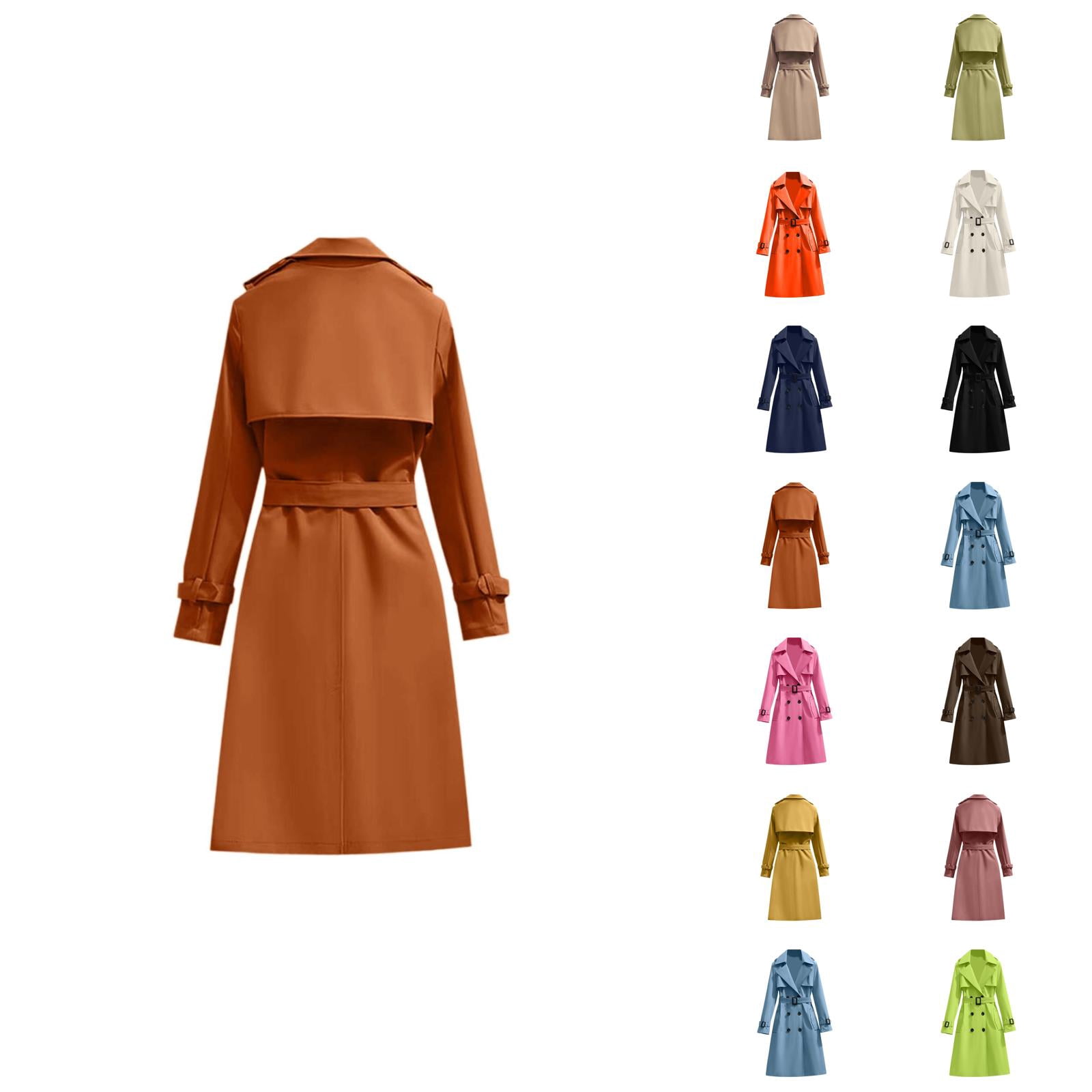 Blend Overcoat Elegant And Warm Outerwear For Winter For Casual And ...