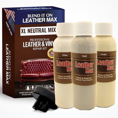 Blend It On XL Leather/Vinyl Repair Kit Now with 6 Ounces for Furniture ...