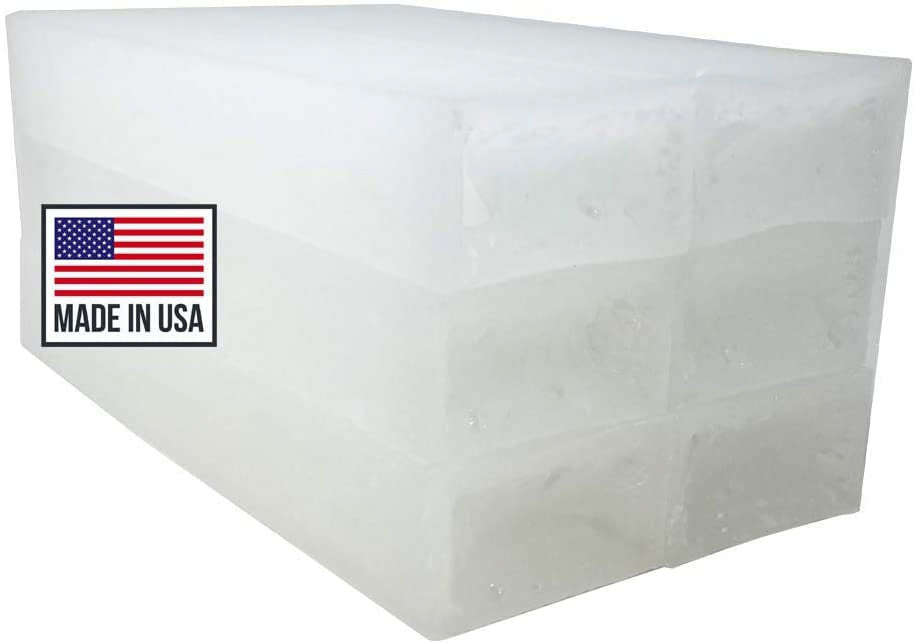 Blended Waxes, Inc. 1 lb. Block - Household Paraffin Wax for Canning ...