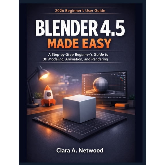Blender 4.5 Made Easy: A 2026 Step-by-Step Beginner's Guide to 3D ...
