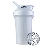 BlenderBottle Classic Loop Top Shaker Bottle, Clear/Blue, 28-Ounce Loop ...