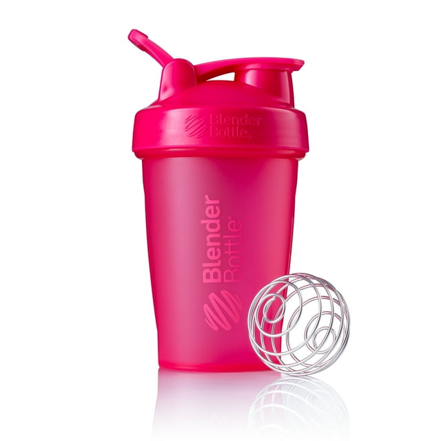 BlenderBottle 20oz Classic Shaker Cup FC Pink - Walmart.com