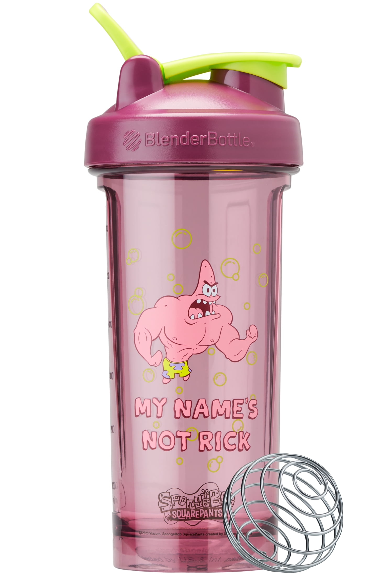 Blender Bottle Pro28 Shaker Cup 28oz SpongeBob My Name's Not Rick ...