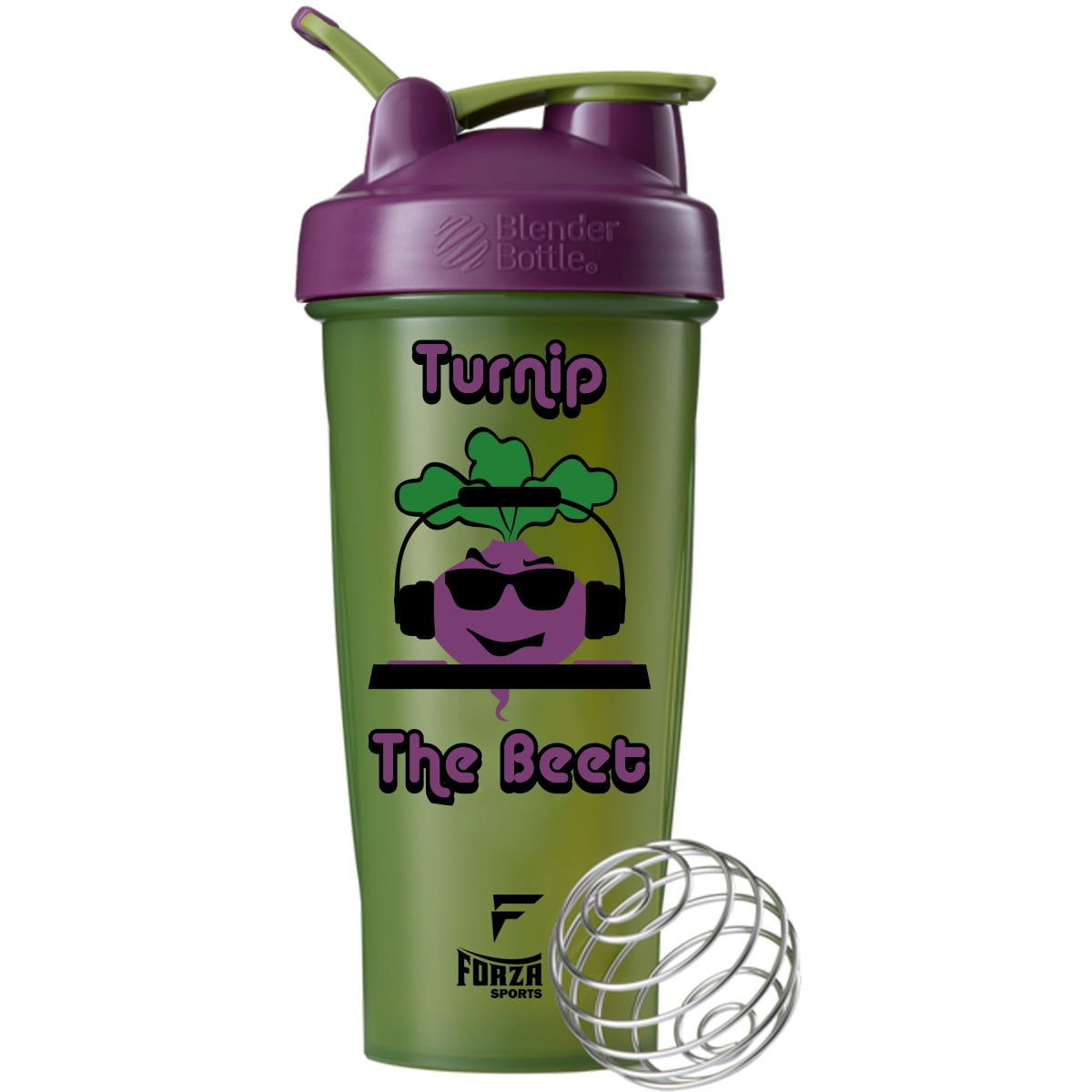 Blender Bottle x Forza Sports Classic 28 oz. Shaker - Turnip The Beet ...