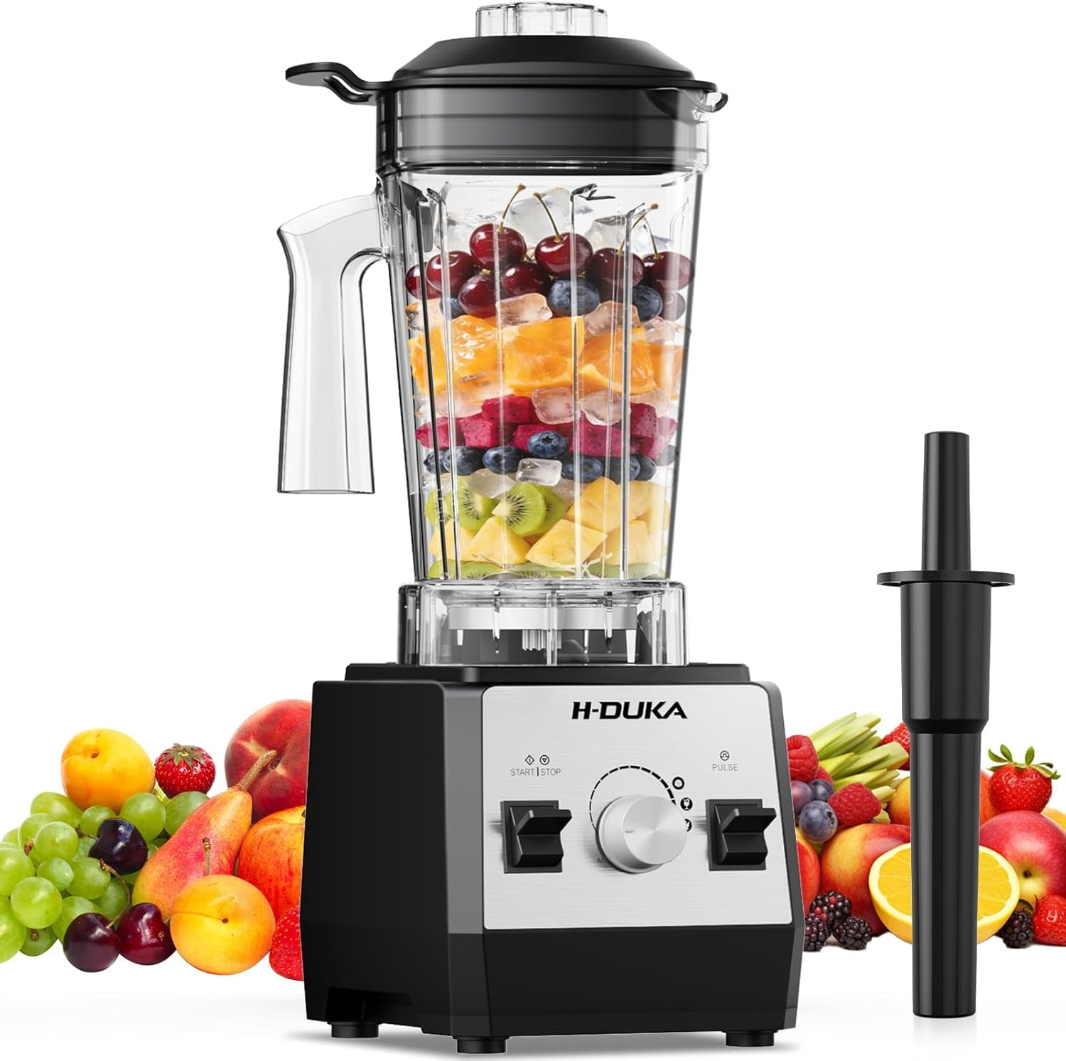 Blender, Countertop Blenders for Kitchen with 64oz Pitcher, Powerful ...
