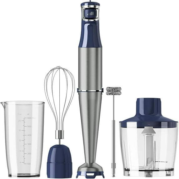 Blender Handheld Corded Hand Blenders Set 1100W, Trigger Variable Speed ...