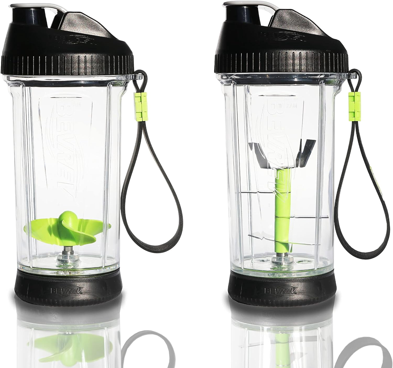 Blender & Mixer 2-Pack: Includes Non-Electric BLENDER Sports Bottle ...