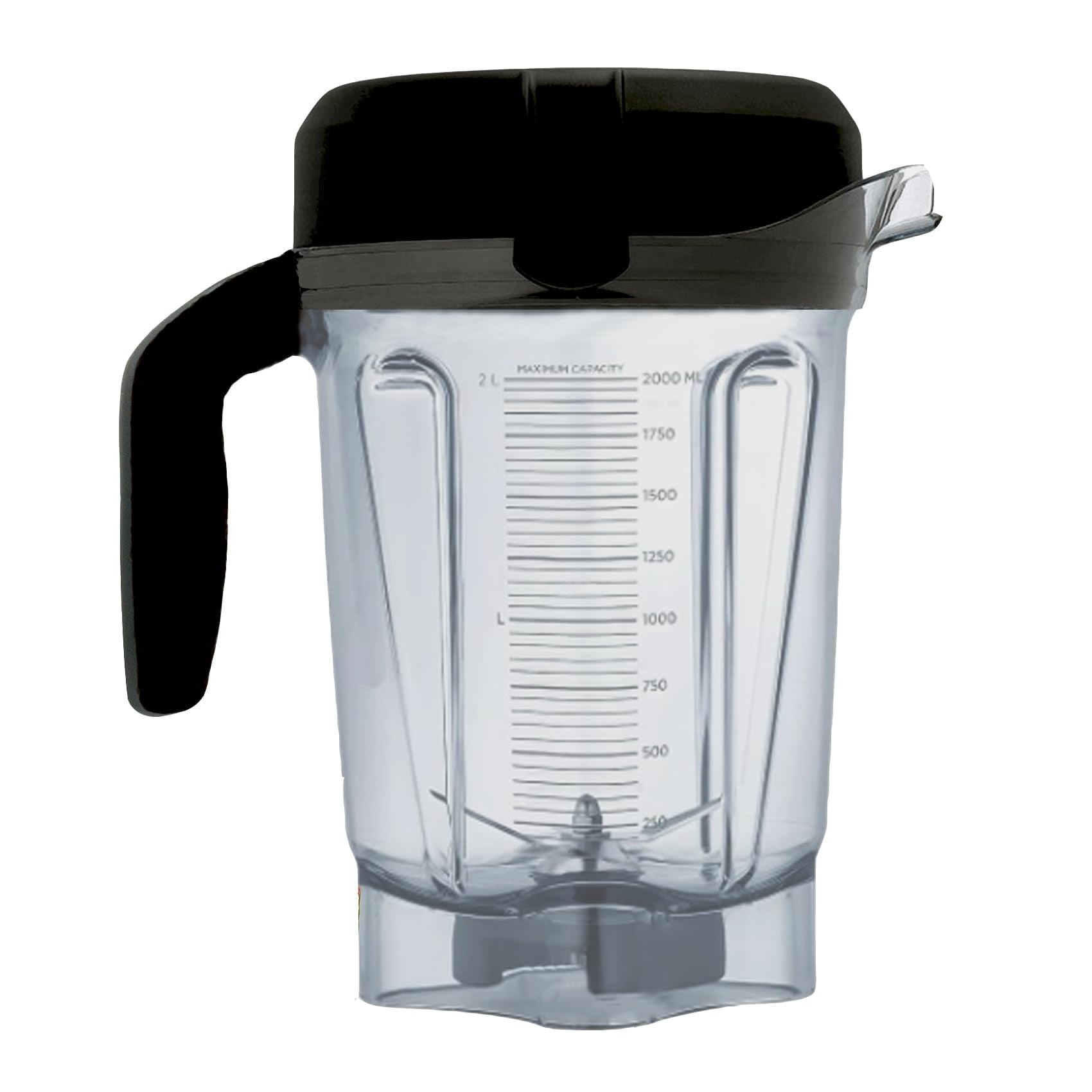 Blender Pitcher 64oz Low-Profile, Compatible with 750 5000 5200 5000 ...