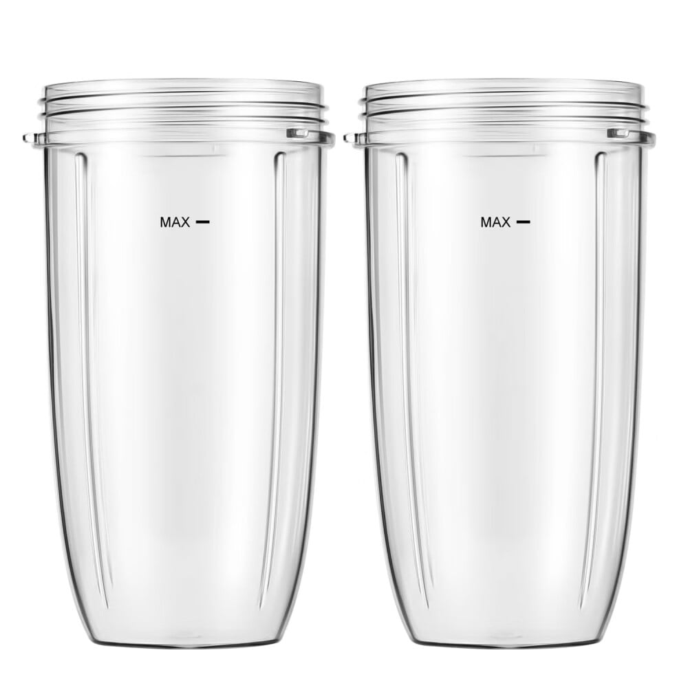 Blender Replacement Cups for Nutribullet Blender,32oz Cups Compatible with Nutri Bullet 600W ...