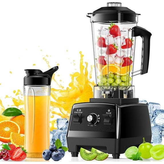 Blender for Smoothies, Blenders for Kitchen with 68Oz. Pitcher and 20Oz ...