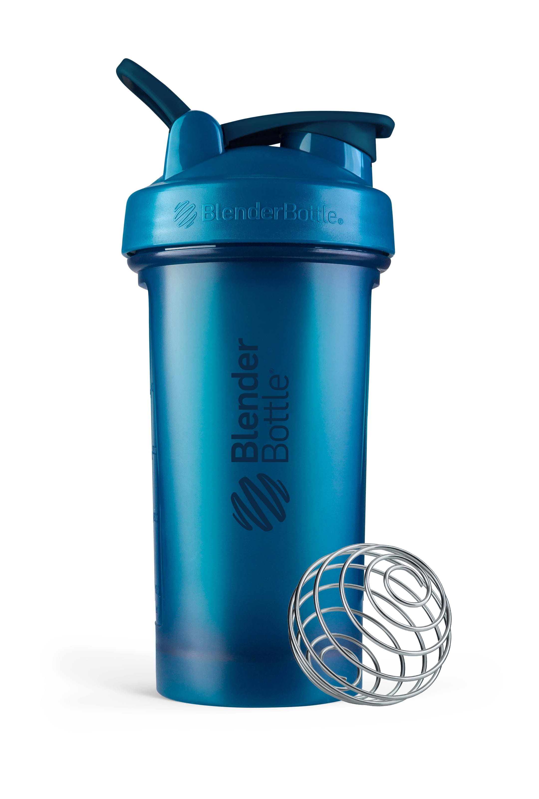 BlenderBottle FreeSip 32 oz Blue Shaker Cup with Straw - Walmart.com