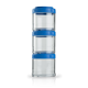 BlenderBottle GoStak Snack Containers 100cc 3pk Cyan - Walmart.com