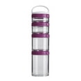 BlenderBottle GoStak Snacking Mini Containers Starter 4pk, Plum ...