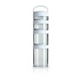 BlenderBottle GoStak Snacking Mini Containers Starter 4pk, White ...