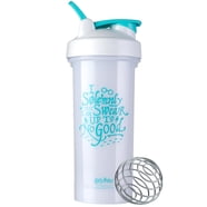 BlenderBottle Pro Series 28 Oz Ocean Blue Shaker Cup with Flip-Top Lid ...