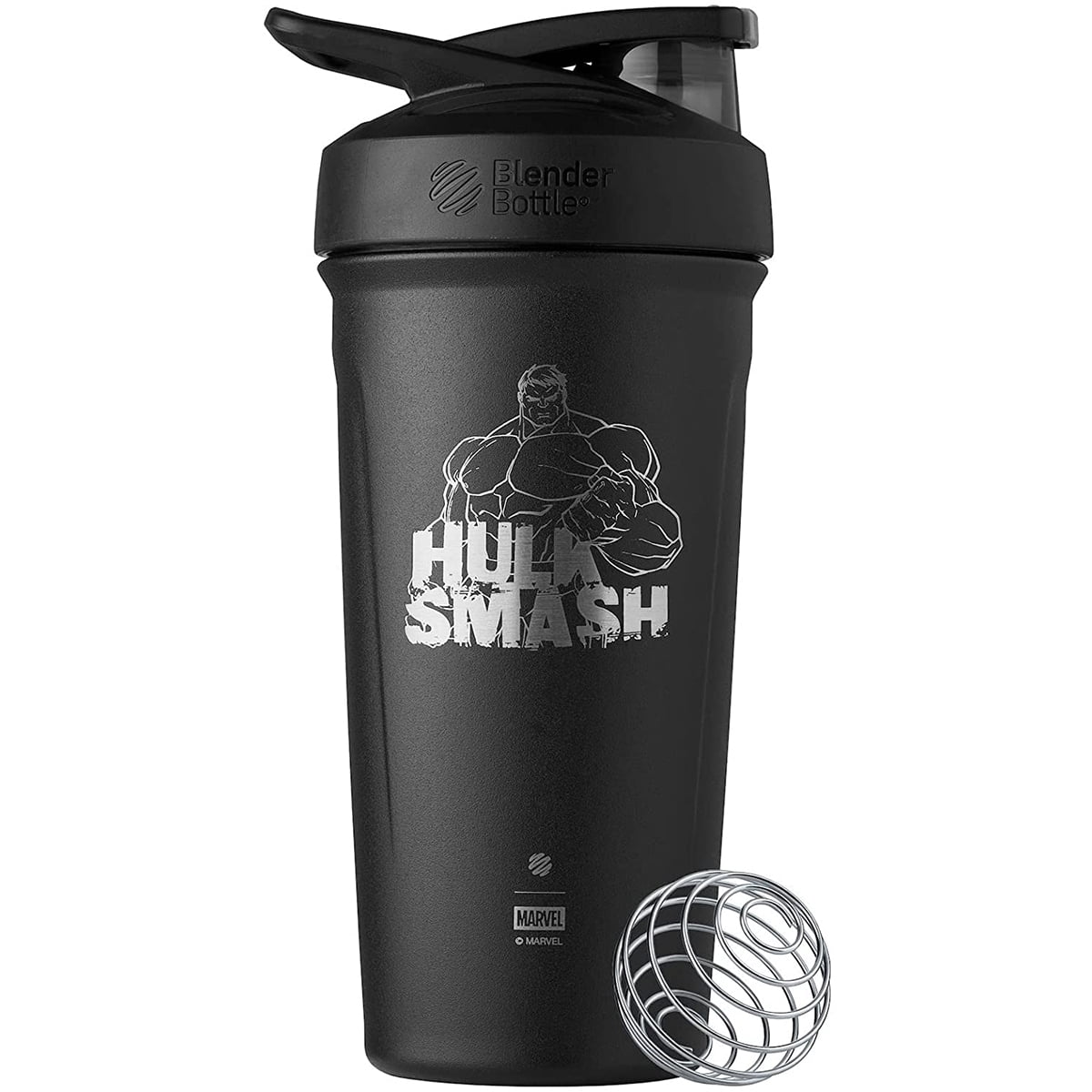 BlenderBottle Strada 24 oz Stainless Steel Shaker with Loop Top ...
