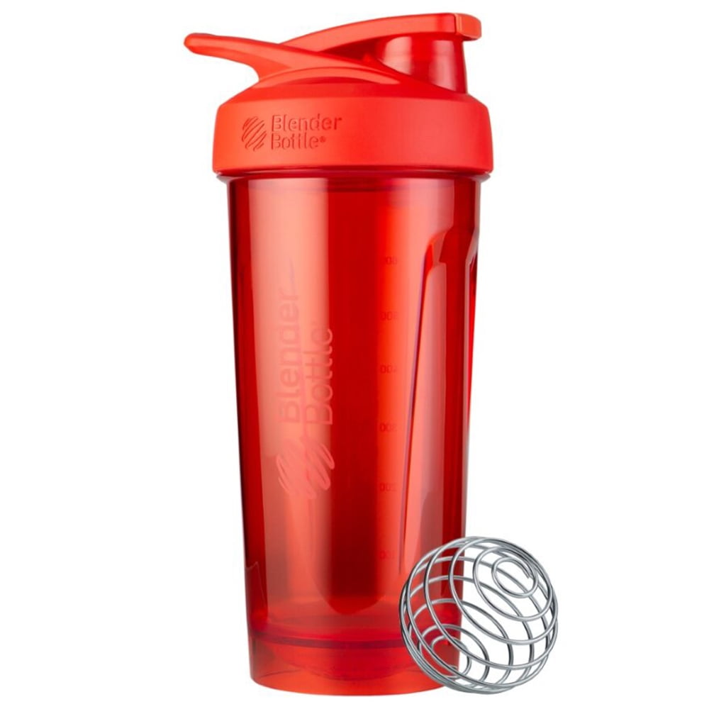 BlenderBottle Strada 28-oz Tritan Red Shaker Cup - Walmart.com